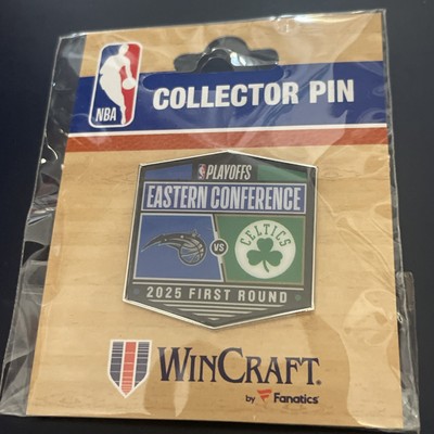 Boston Celtics Collector Lapel Pin - 2025 First Round Playoffs Vs ...