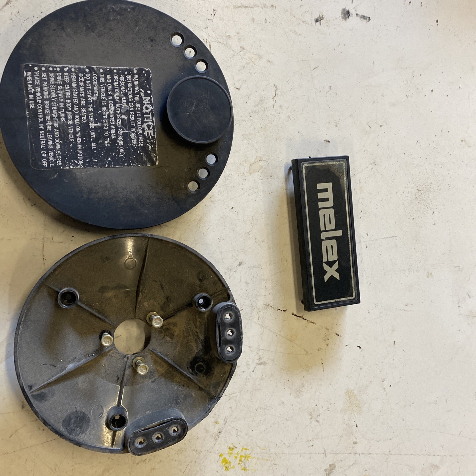 Melex golf cart steering wheel insert scorecard keeper | eBay