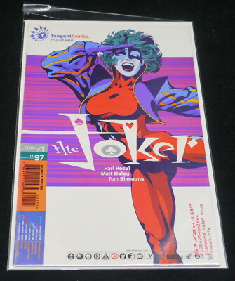 THE JOKER No. 1 COMIC BOOK, 1997 TANGENT, ALTERNATE REALITY DC STORY ...
