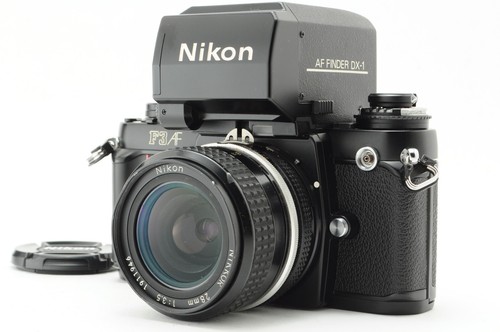 【NEAR MINT】Nikon F3 AF SLR 35mm Film Camera & Nikon Nikkor 28mm F3.5 ...