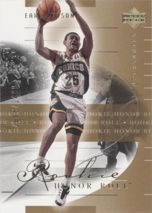 2001-02 Upper Deck Honor Roll - Earl Watson #93 for sale | eBay
