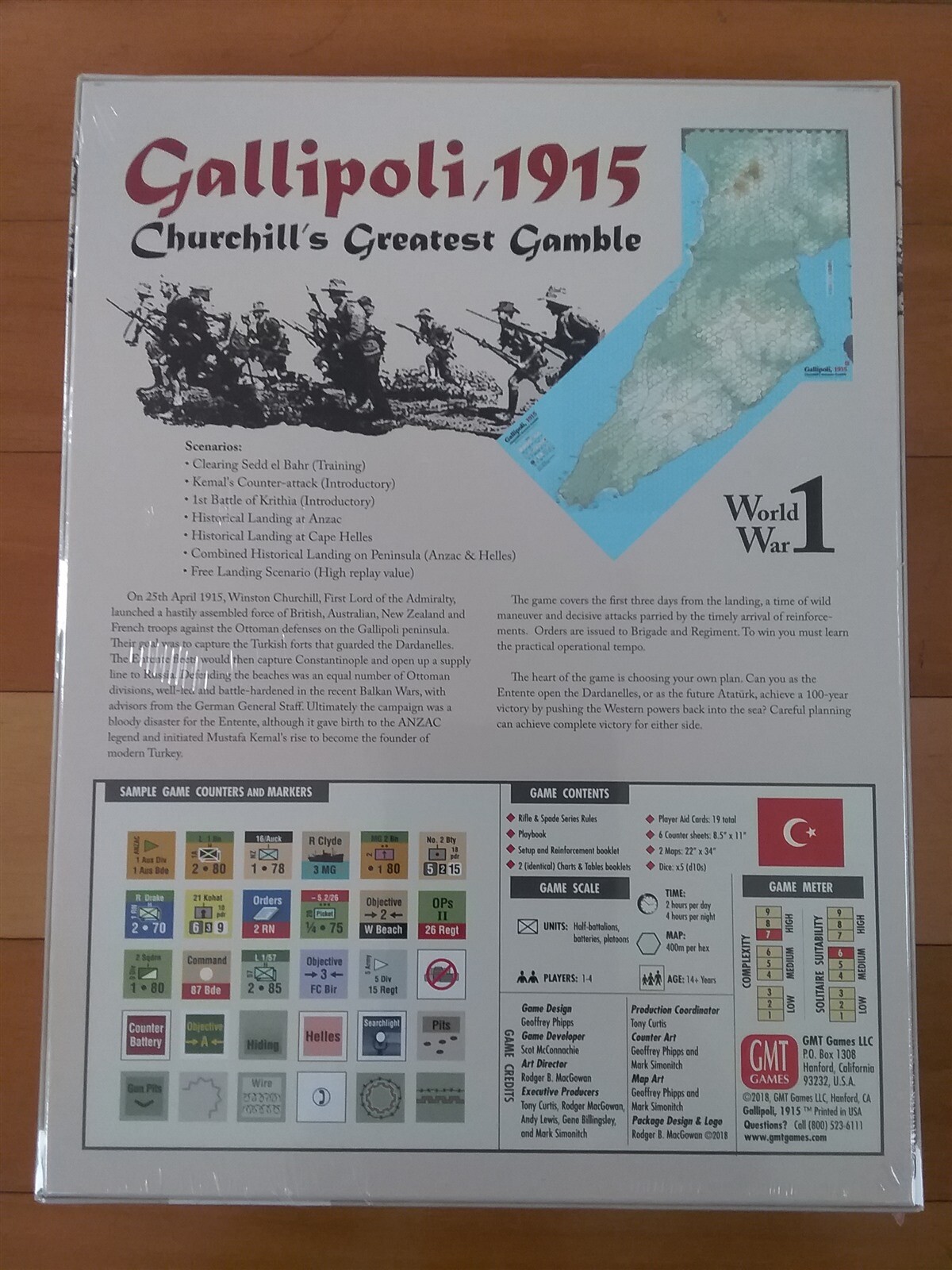 GMT Games Gallipoli, 1915 Churchill's Greatest Gamble | eBay