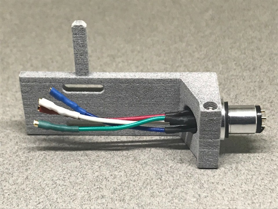 Pats Audio Azimuth Adjustable Turntable Headshell - Gray | eBay