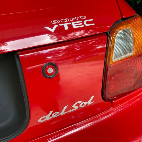 Honda Civic Del Sol DOHC VTEC printed stickers decal set | eBay