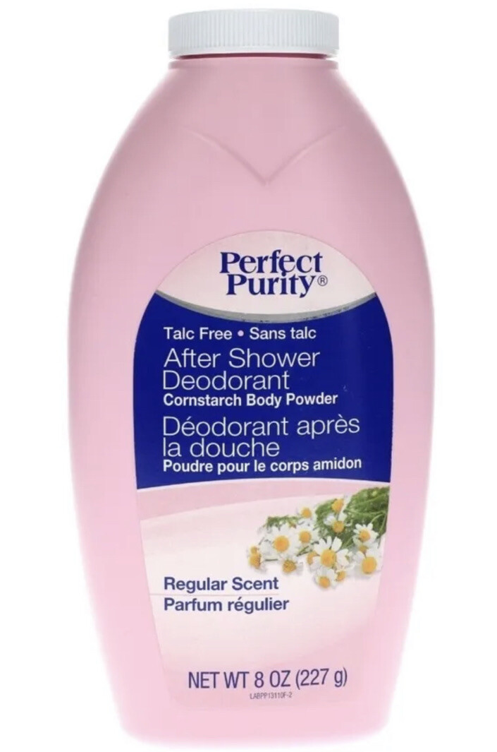 SHIP N 24 HRS-Perfect Purity After Shower Deodorant Cornstarch Body Powder 8 oz | eBay
