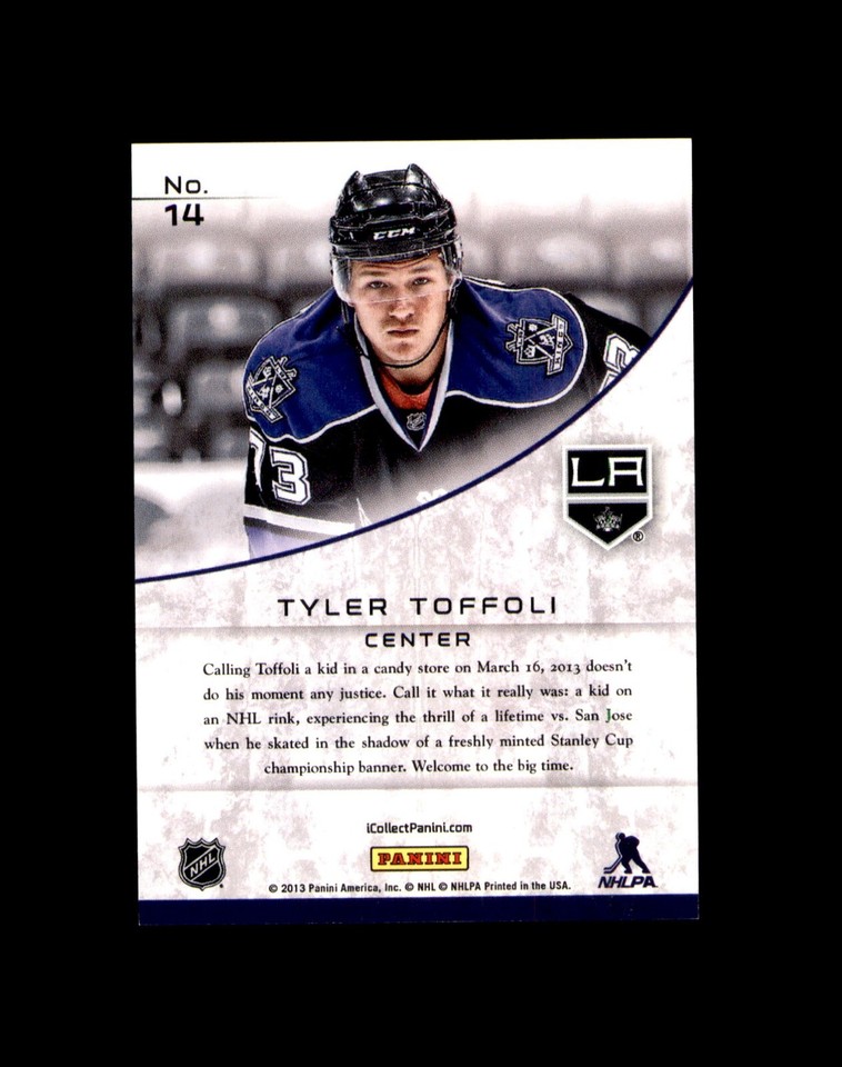 2012 Panini Toronto Fall Expo #14 Tyler Toffoli #084/399 RC | eBay