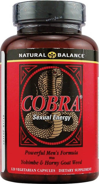 Natural Balance Cobra Sexual Energy 30 Vegetarian Capsule 047868129399 ...