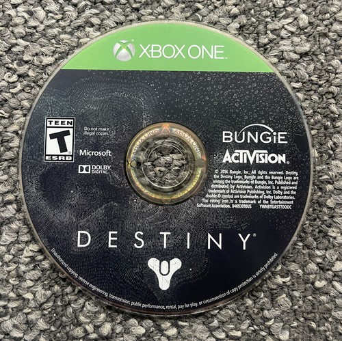 Destiny (Xbox One XB1, 2017) Near Mint Disc Only 47875846937| eBay