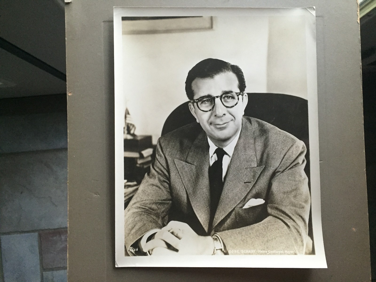 RARE VINTAGE MGM STUDIO EXEC: MGM President Dore Schary Photo | eBay