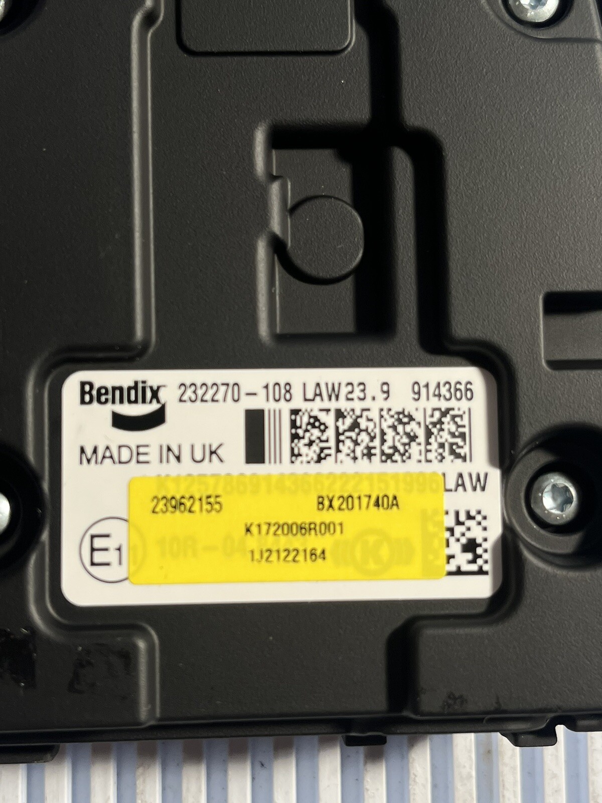 Bendix Wingman FLC20 Camera 23962155 K172006R001 BX201740A for sale ...