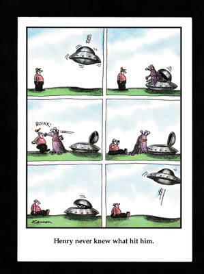 THE FAR SIDE Vintage 40Th BIRTHDAY GREETING CARD Gary Larson ...