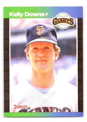 1989 Donruss #367 Kelly Downs | eBay