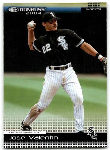 2004 Donruss Jose Valentin Chicago White Sox #104 | eBay