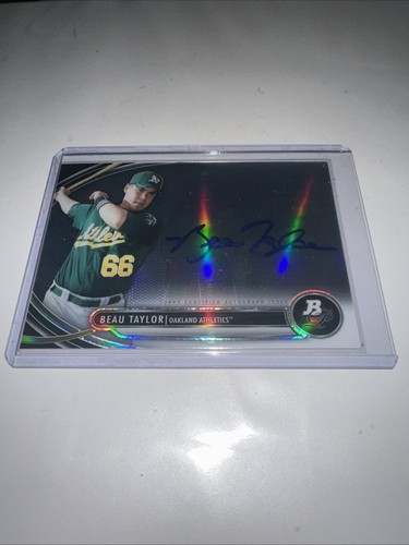 2013 Bowman Platinum - Autographed Prospects Beau Taylor #BPAP-BT (AU ...