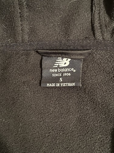 New Balance Full Zip Softshell Stretch Black/Green Hooded Jacket Men’s ...