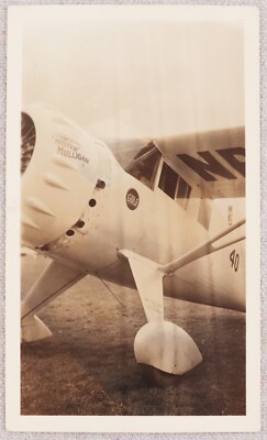 Vintage 1934 Snapshot Photograph Howard DGA-6 Aircraft Model Mister ...