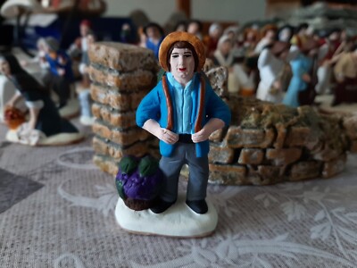 Santon 7cm Le Vendangeur | eBay