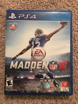 PS4 Madden NFL 16 Sony PlayStation 4 Football Game 14633733808| eBay