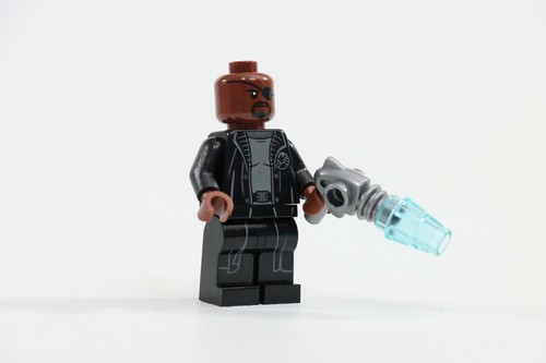 LEGO® Marvel Minifigure Nick Fury . | eBay Australia