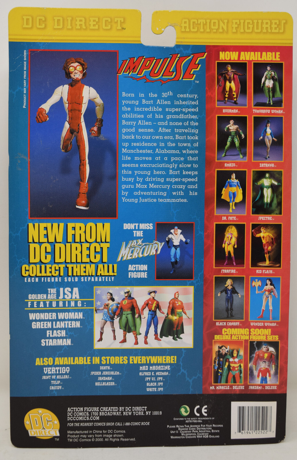 DC Direct Impulse Action Figure Toy Comics Flash 2000 for sale online ...