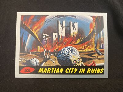 2012 Topps Heritage Mars Attacks! Silver #53 Martian City In Ruins | eBay