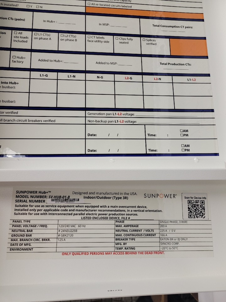SUNPOWER SUNVAULT HUB+ PVS6, PV SUPERVISOR 6 | eBay