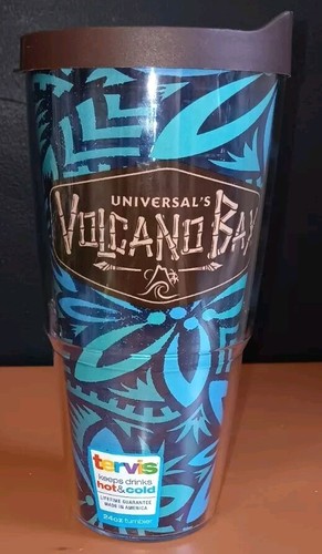 TERVIS 24oz Universal Studios Volcano Bay Large Hot Cold Travel Cup Mug ...