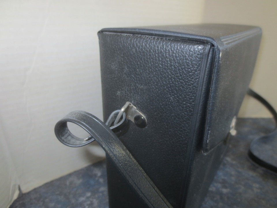 Vintage Hard Vinyl Bushnell Binocular CASE ONLY with Strap Made in Hong ...