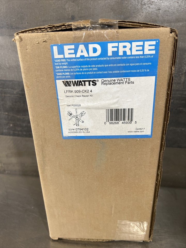 Nos Surplus Watts LFRK 909-CK2 4 Second Check Valve Repair Kit | eBay