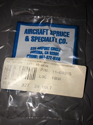 GE327 28V Lamp Bulb P/N: 11-04015 (for one bulb) | eBay