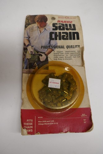 Sabre Chainsaw chain 10 inch Wen 2100& 1100 Village Blacksmith 9110 | eBay