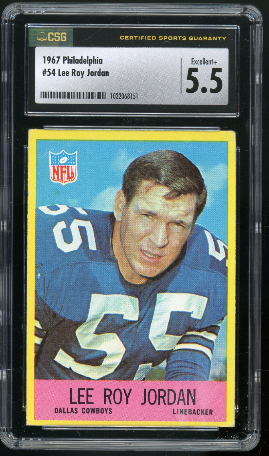 1967 Philadelphia - #54 Lee Roy Jordan for sale online | eBay