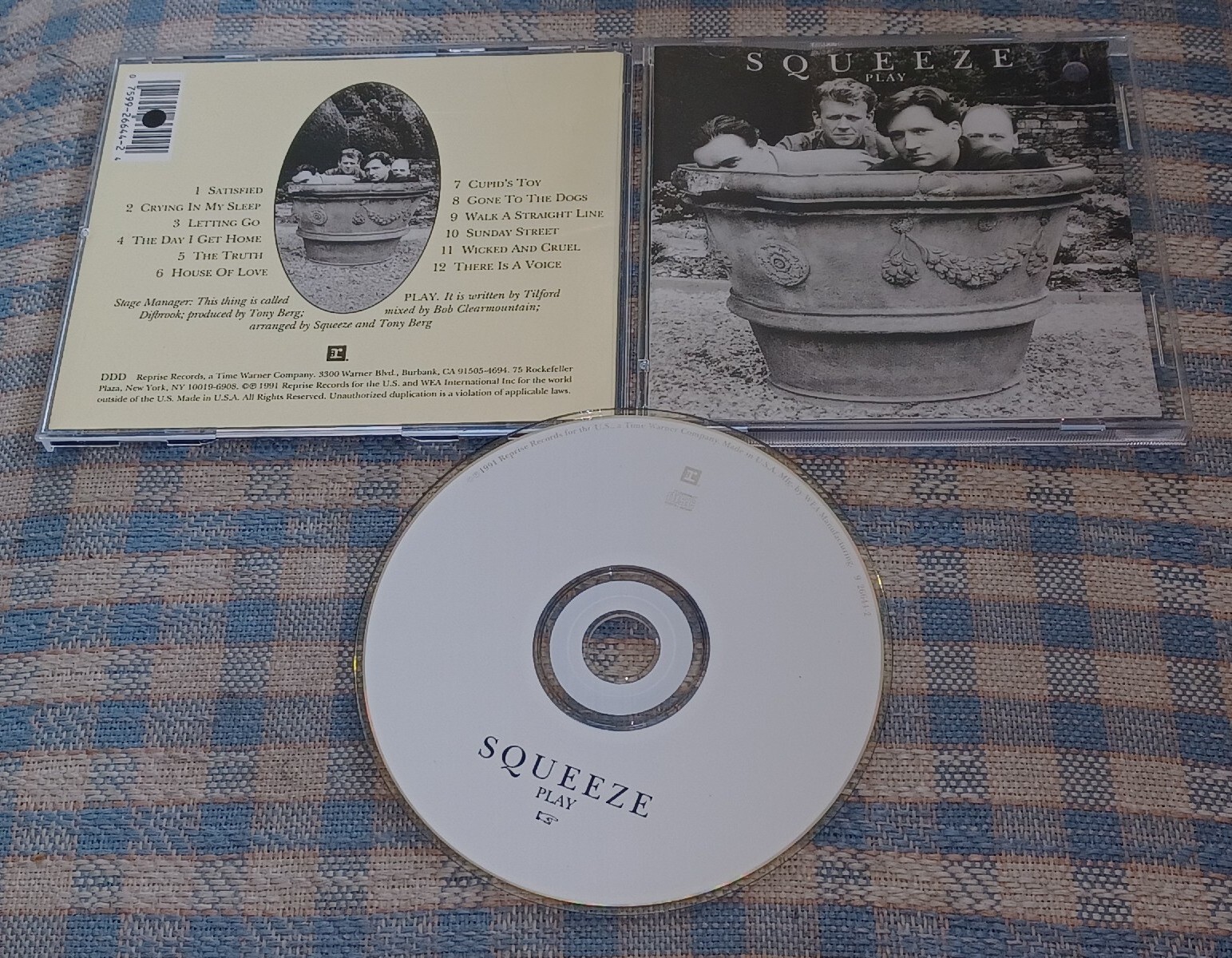 Squeeze: Play Album Music CD - Columbia Reprise 1991 Original Printing 664140266421 | eBay