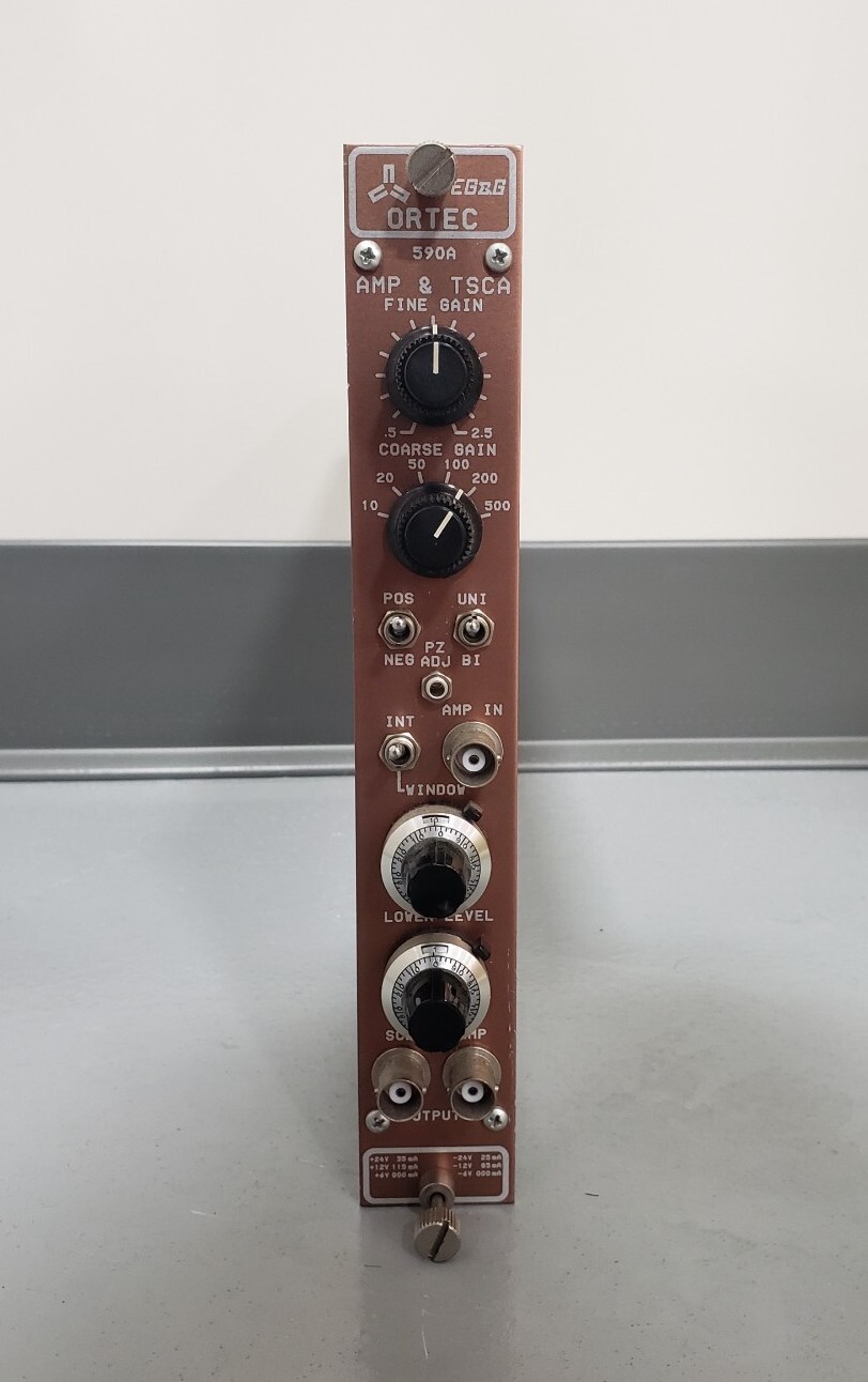 Ortec Eg&G 590a AMP & TSCA Amplifier Timing Single Channel Analyzer NIM ...