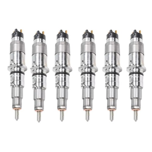 6Pcs Fuel Injector 0445120236 5263308 for Komatsu PC300-8 PC350-8 ...