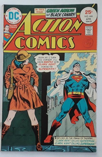 Action Comics 446 VF £7 Apr 1975. Postage £2.95. | eBay