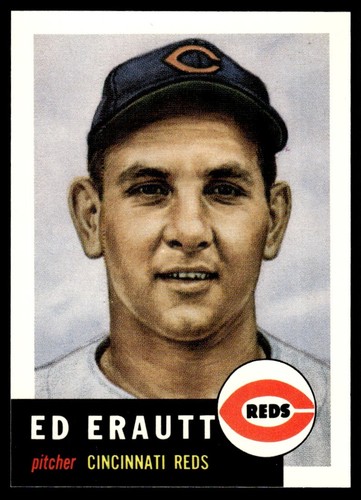 1991 Topps Archives 1953 Ed Erautt Cincinnati Reds #226 | eBay