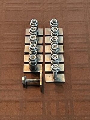 12 Stainless Steel Jeep Rocker Molding Trim CJ5 CJ7 Scrambler T-bolts ...