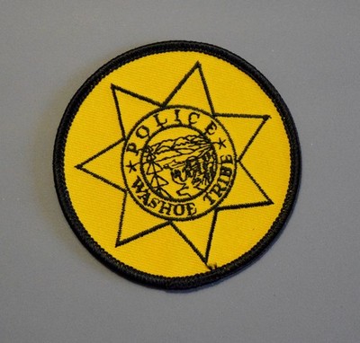 Washoe Tribe Nevada Police Patch ++ Mint NV | eBay