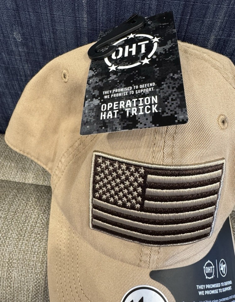 ‘47 Franchise Fitted Operation Hat Trick OHT Hat Size XL Beige (New ...