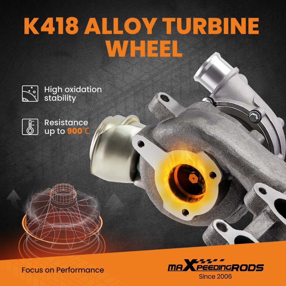 Turbo Turbocharger GT1749V For VW Beetle Bora Golf MK4 1.9L TDI ALH AHF ...