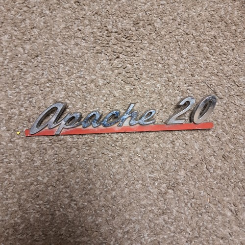 1963 Chevrolet Apache 20 Truck Emblem | eBay