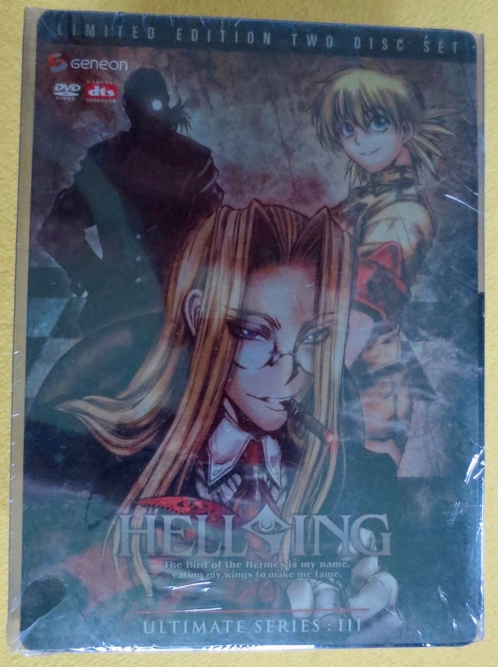 Hellsing Ultimate Series 3 Limited Edition DVD + Anderson Figure 2007 ...