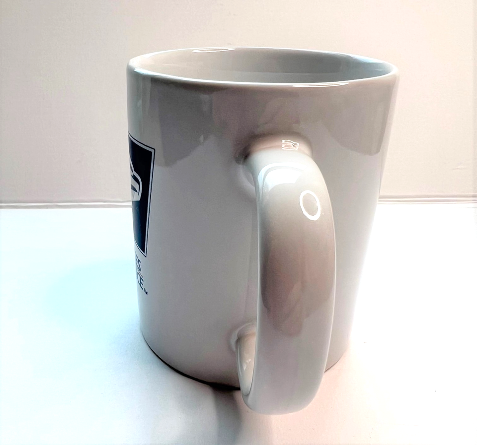 USPS Sonic Eagle Coffee Mug White w/Blue Logo USA | eBay