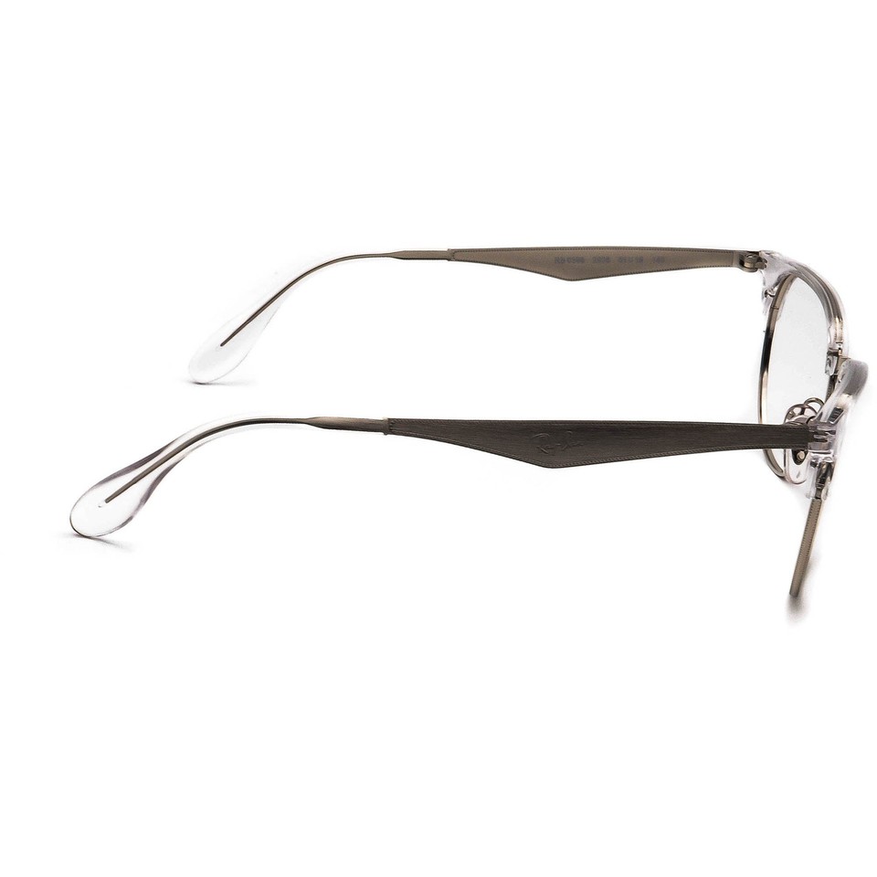 Ray-Ban Eyeglasses RB 6396 2936 Clear&Silver Horn Rim Frame 51[]19 140 ...