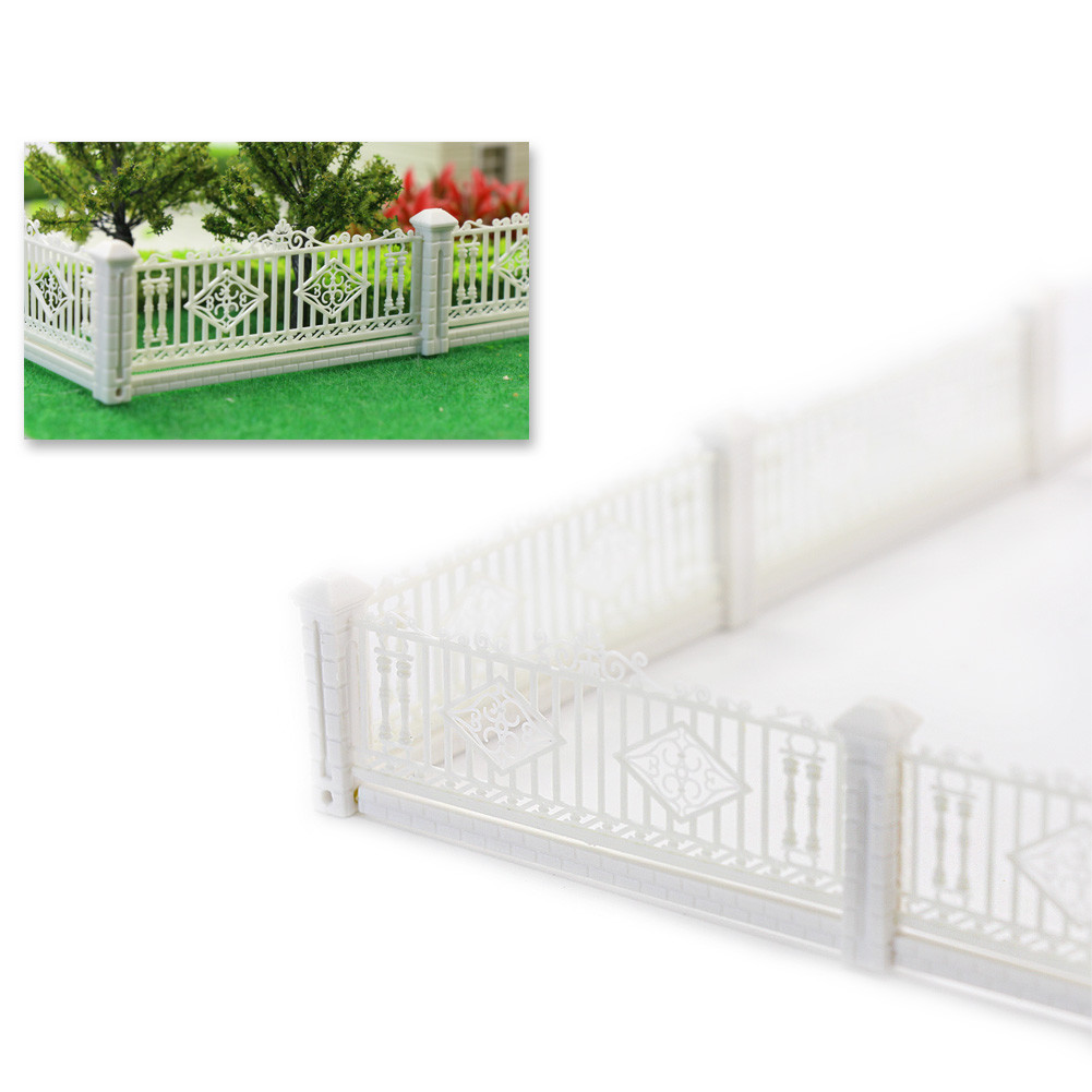 1M HO OO scale 1:87 Model Fences Detachable for Model Train Railway ...