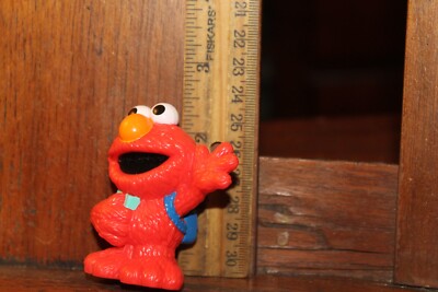 Sesame Street Henson Muppets ELMO PVC Action Figure Back To School | eBay