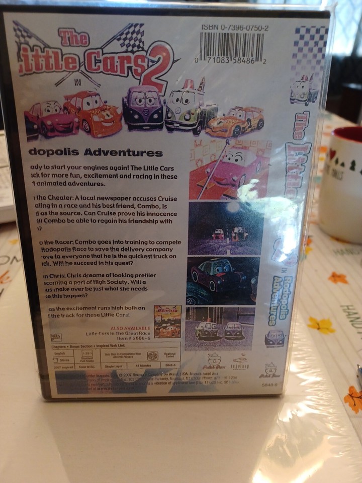 Little Cars 2 - Rodopolis Adventures (DVD, 2007) Sealed 71083584862 | eBay