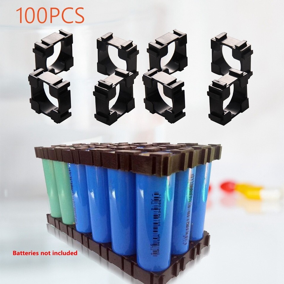 18650 Lithium Battery Cell Holder Battery Pack Bracket Spacer Safety ...