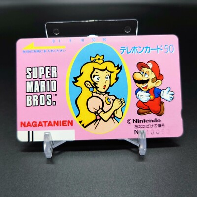 Super Mario Bros. Phone Card Japanese Nintendo | eBay